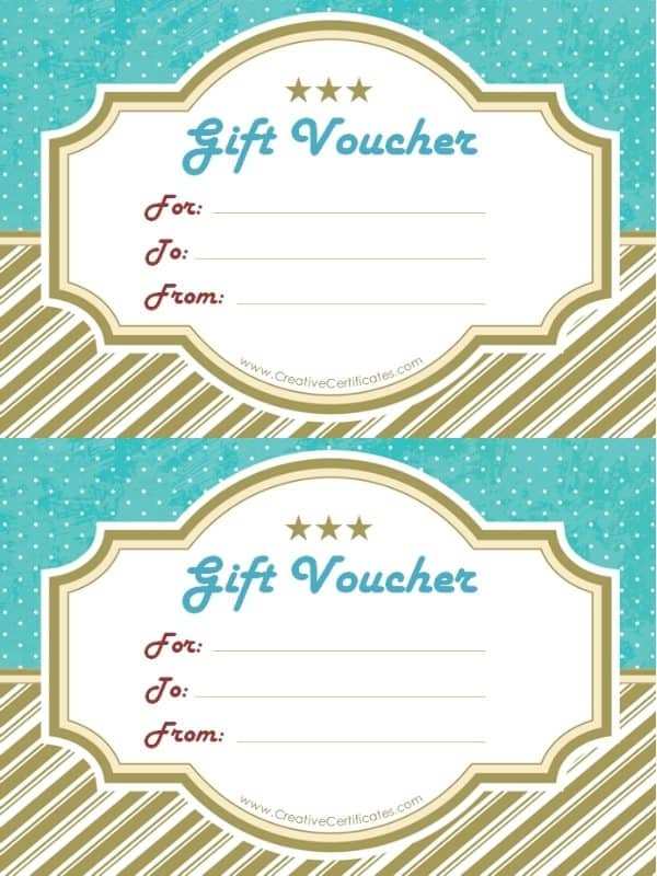Gift Voucher Template