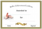 Free Dance Certificate Template - Customizable and Printable