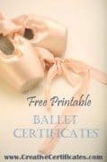 Free Dance Certificate Template - Customizable and Printable