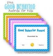 Certificates for Kids - Free and Customizable - Instant Download
