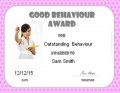 Good Behaviour Certificates with Photo | Customize Online