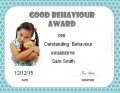 Good Behaviour Certificates with Photo | Customize Online