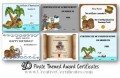 Free Printable Pirate Certificates for Kids