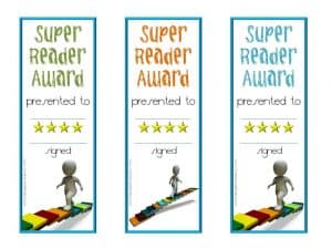 Free Editable Reading Certificate Templates - Instant Download