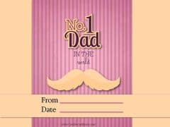Father's day certificates | Free & Customizable | Instant Download