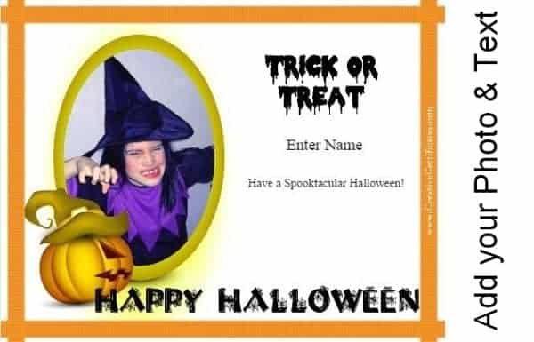 Free Printable Halloween Cards - Customize before you print